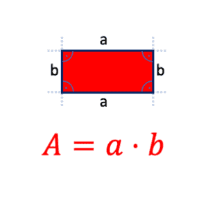 Flächeninhalt Rechteck berechnen - interaktive Aufgaben, Formeln